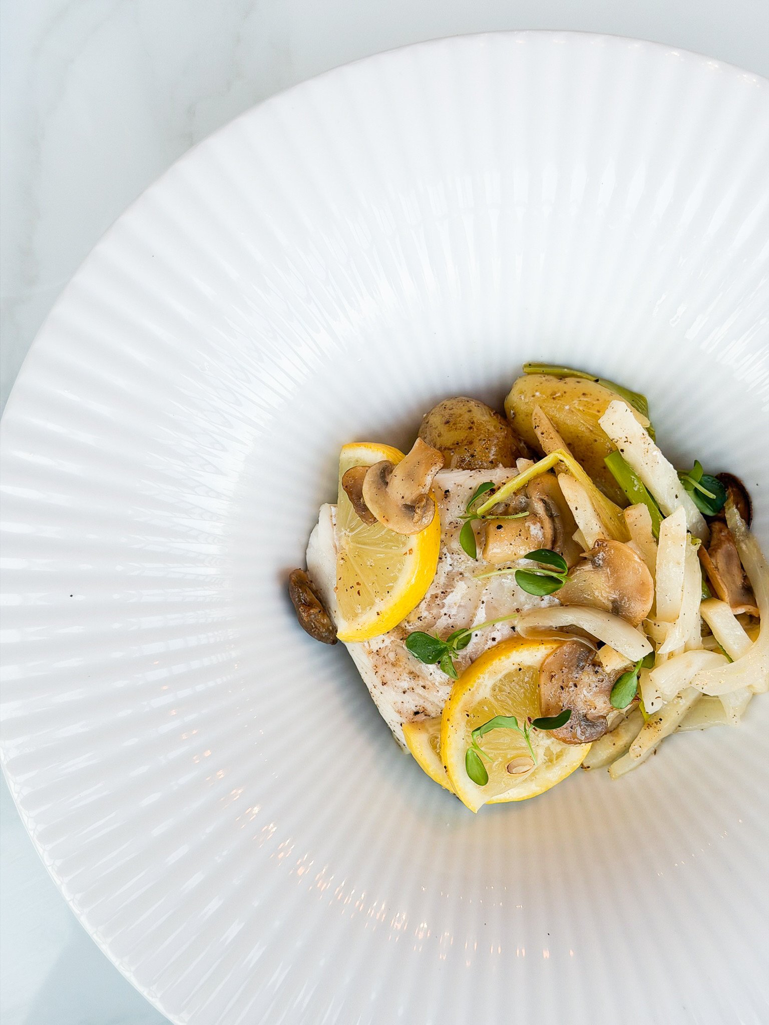 Lunchen bij visrestaurant La Perla Aalst