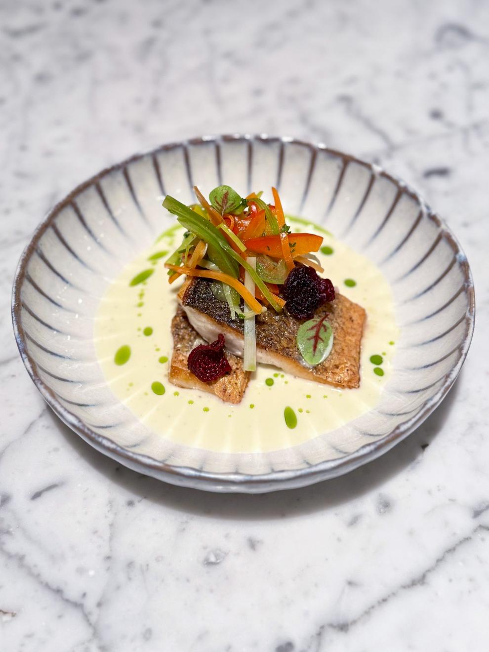 Lunchen bij visrestaurant La Perla Aalst