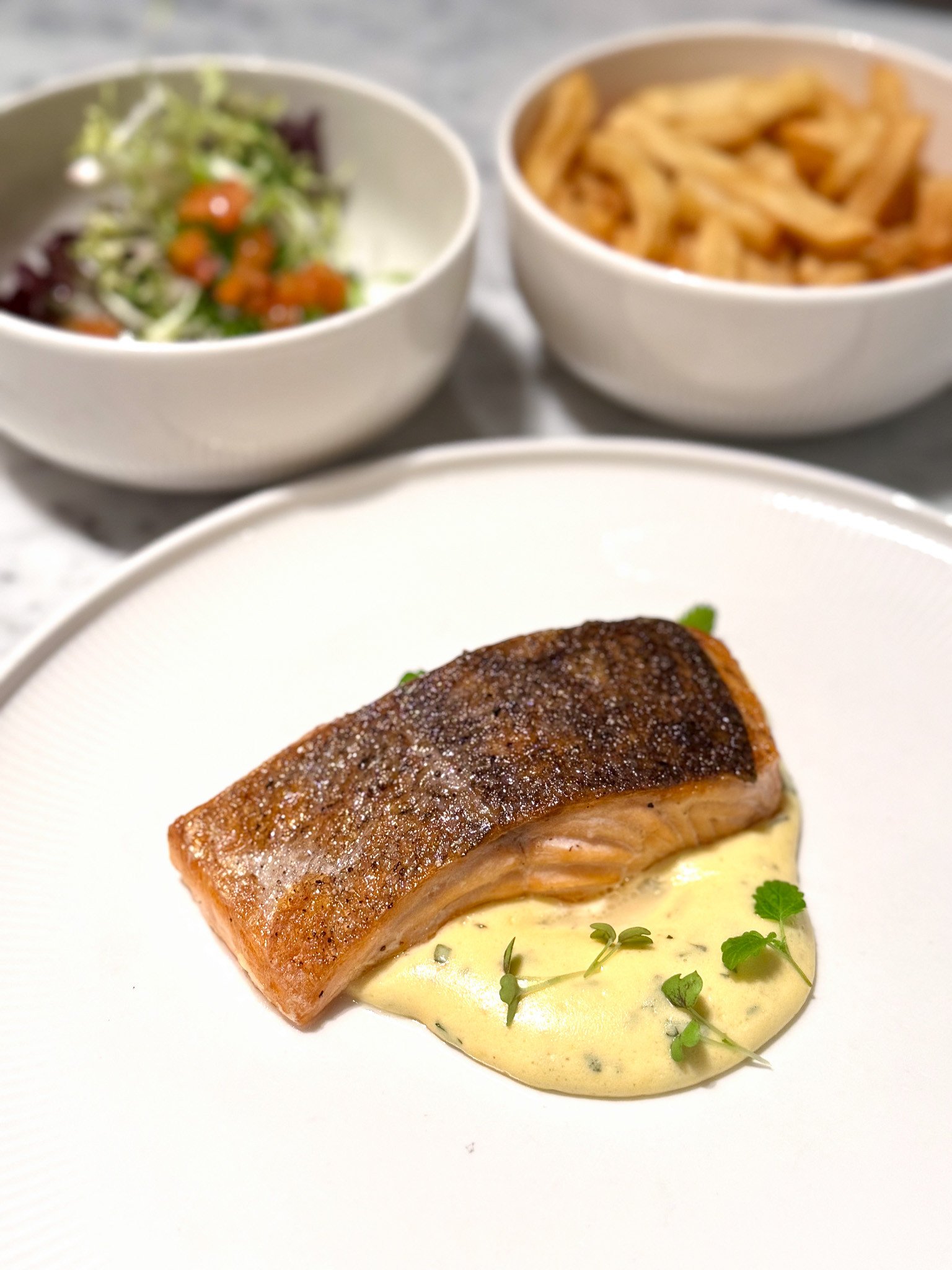 Lunchen bij visrestaurant La Perla Aalst