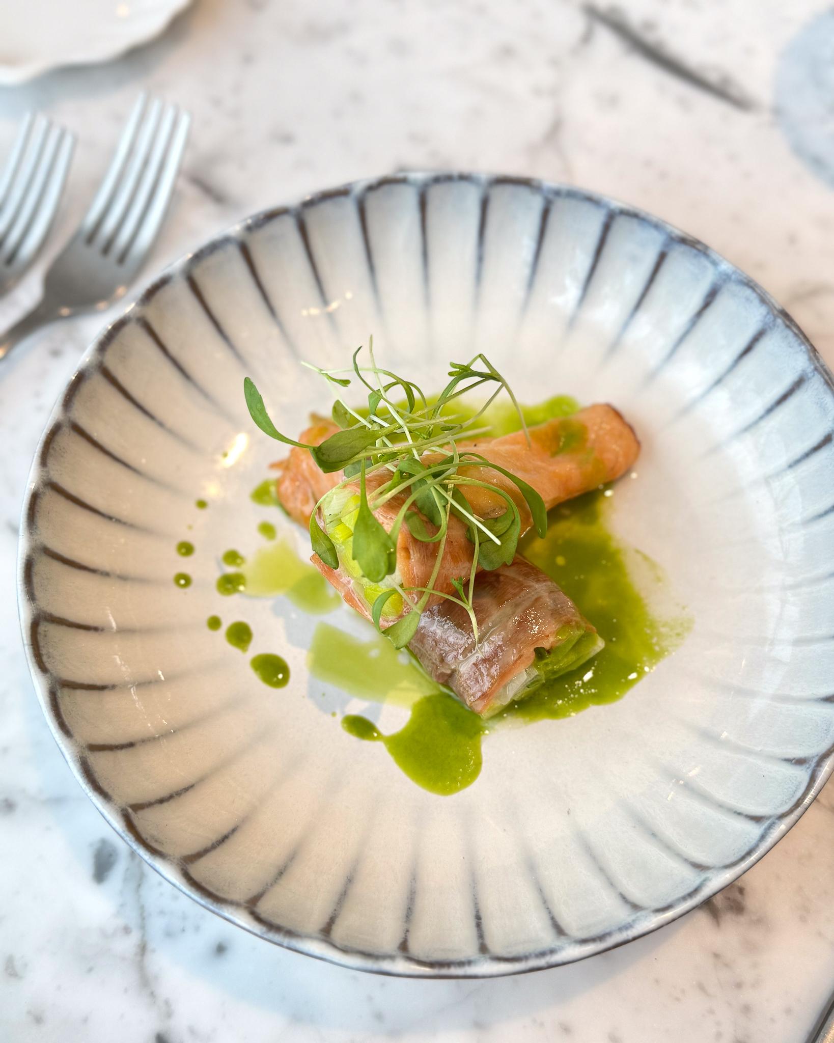 Lunchen bij visrestaurant La Perla Aalst