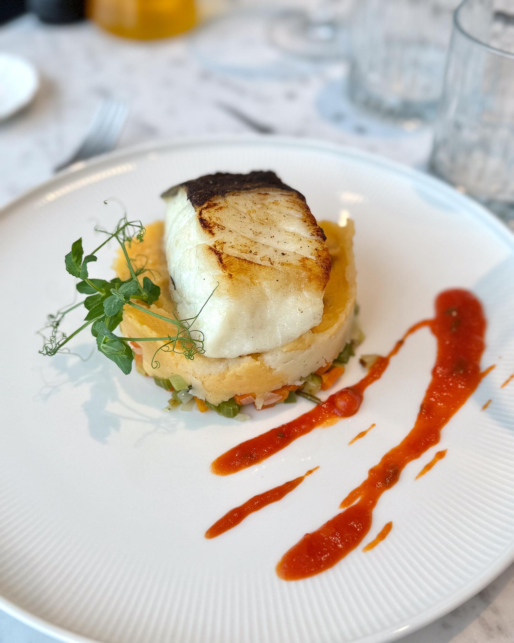 Lunchen bij visrestaurant La Perla Aalst