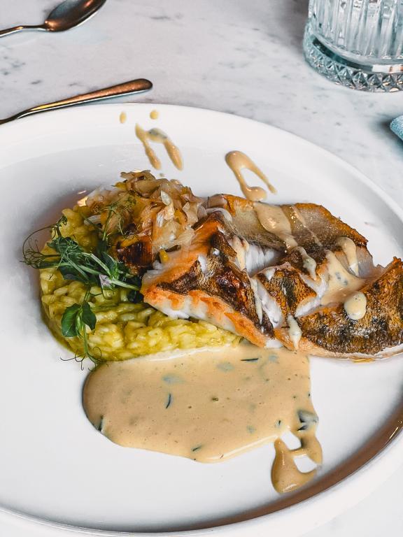 Lunchen bij visrestaurant La Perla Aalst