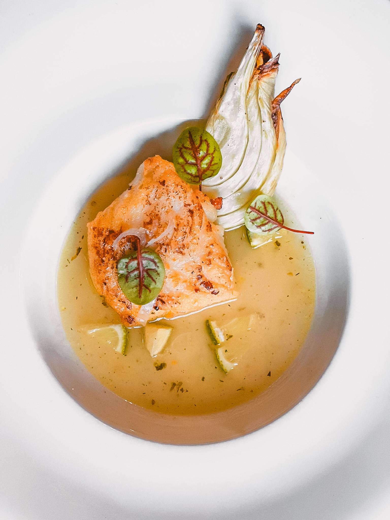 Lunchen bij visrestaurant La Perla Aalst
