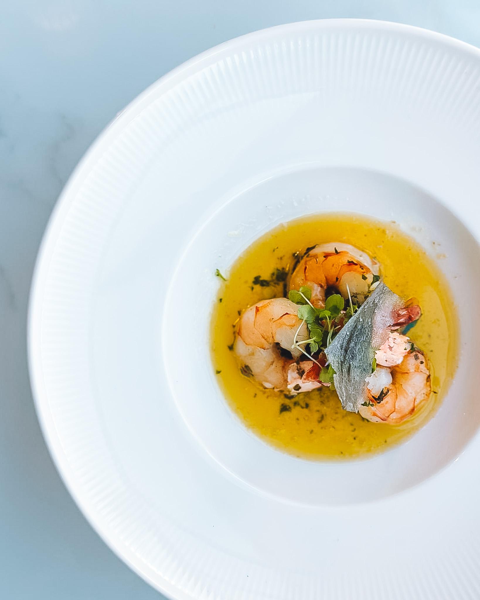Lunchen bij visrestaurant La Perla Aalst