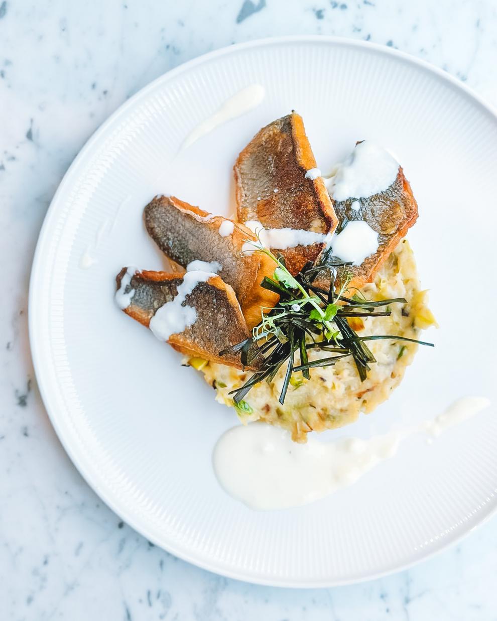 Lunchen bij visrestaurant La Perla Aalst