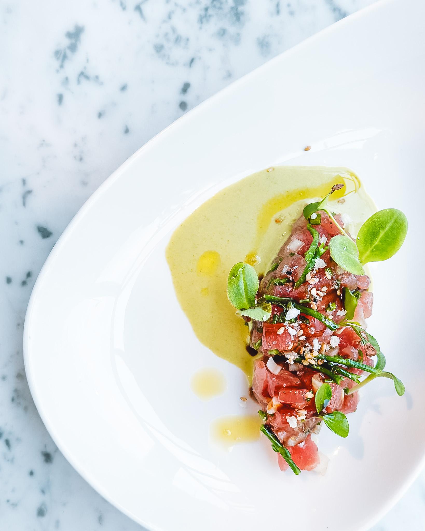 Lunchen bij visrestaurant La Perla Aalst