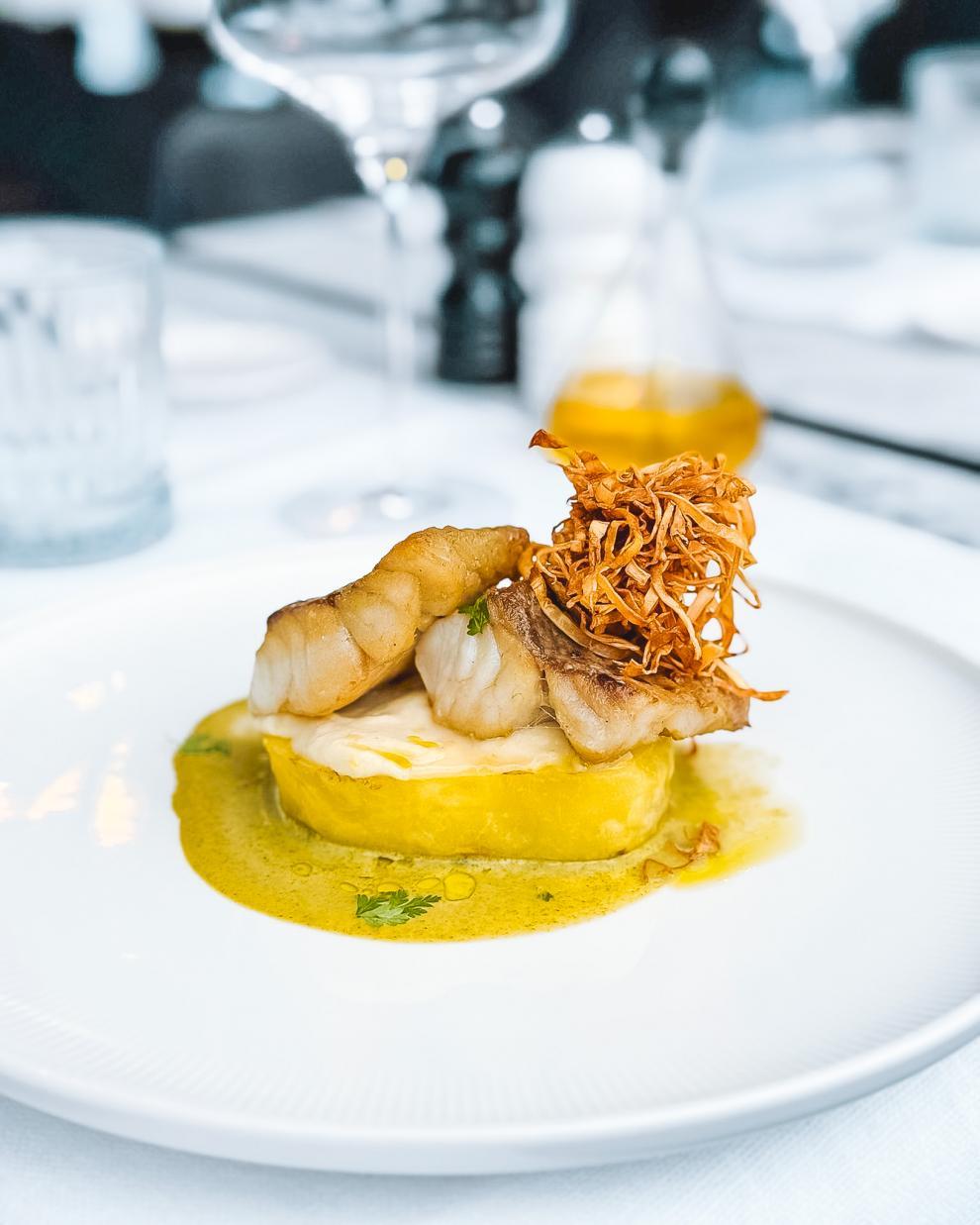 Lunchen bij visrestaurant La Perla Aalst