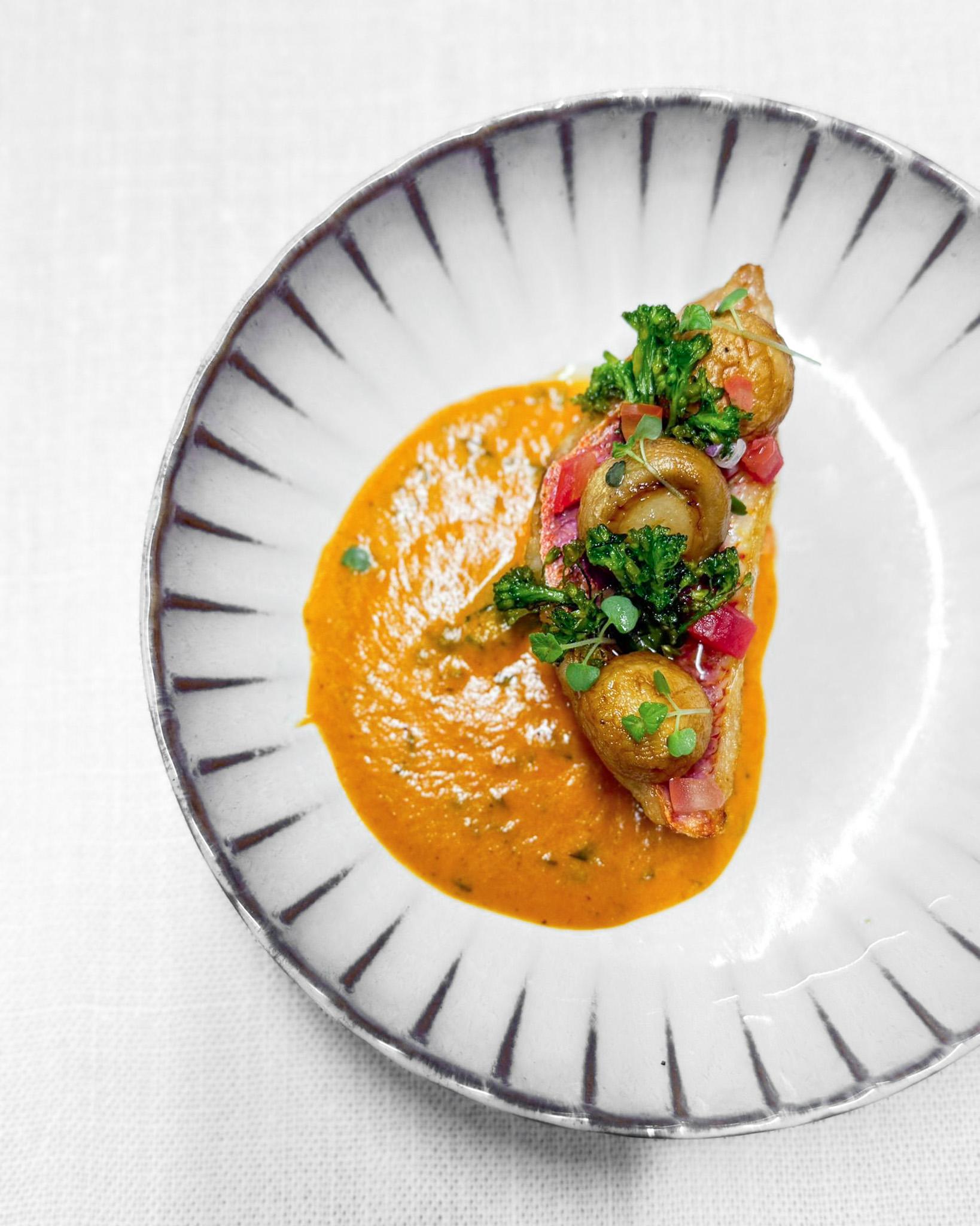 Lunchen bij visrestaurant La Perla Aalst