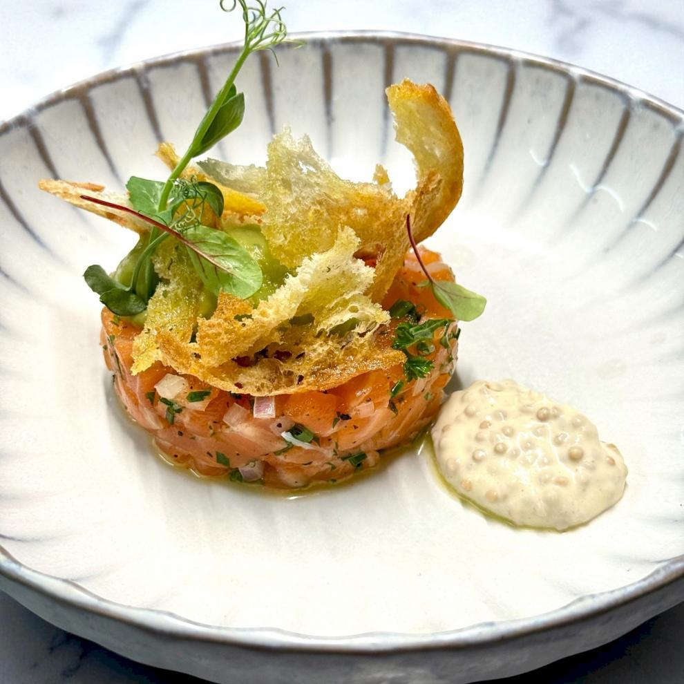 Lunchen bij visrestaurant La Perla Aalst